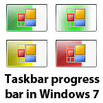 Windows 7 Taskbar Progress Bar with C# and .NET